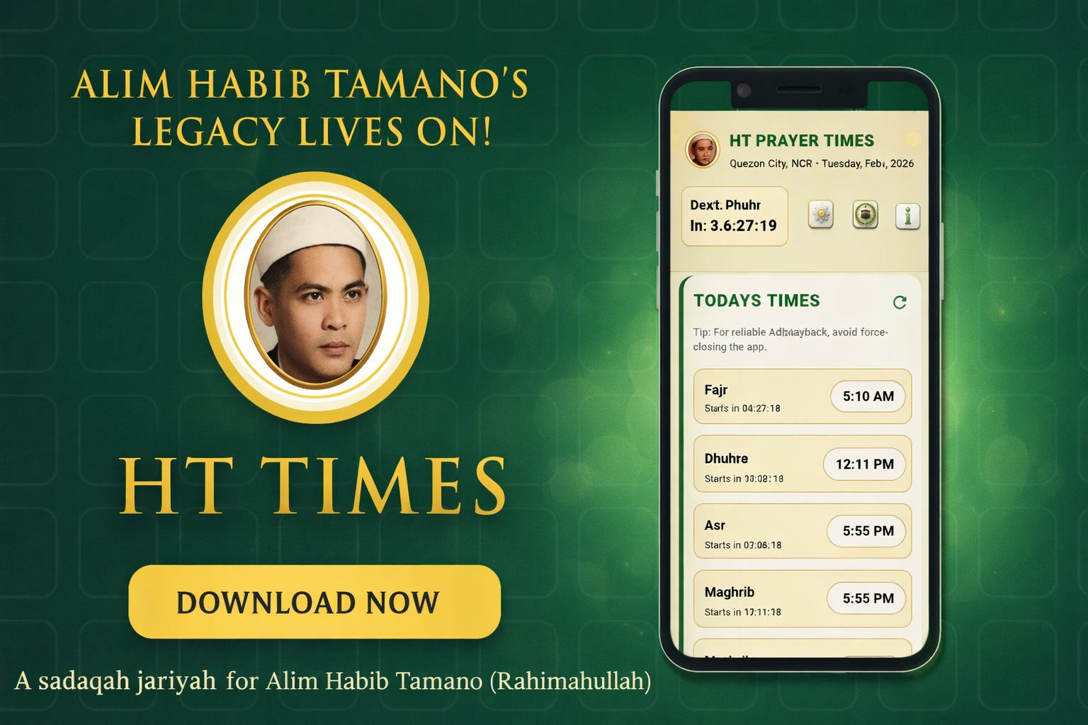 HT Times — Prayer Times & Adhan (Android APK)