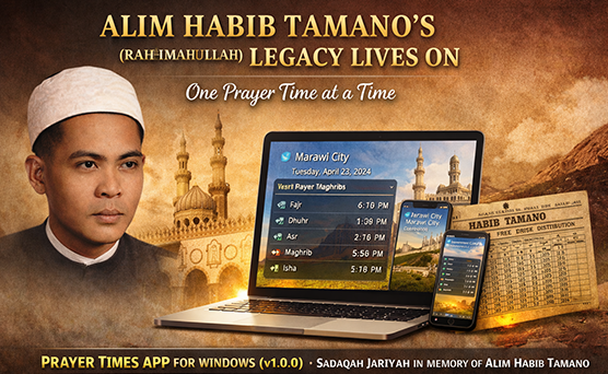 Prayer Times for Windows — v1.0.0 (Stable)